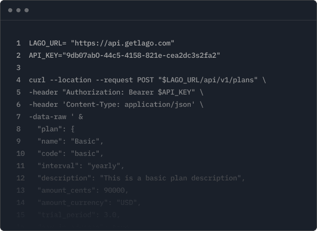Lago | Open-Source Billing Infrastructure